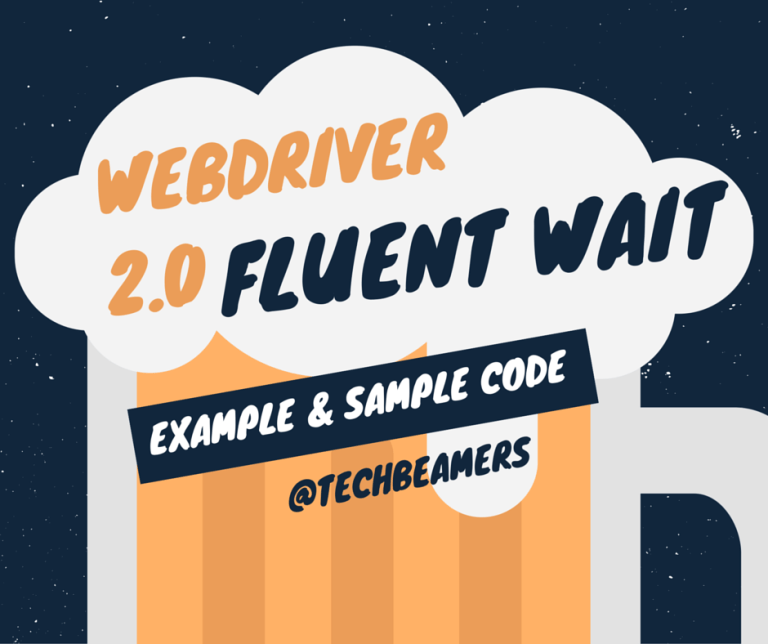 Learn to Use Fluent Wait Command with Webdriver Examples